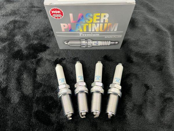 NGK OEM Laser Platinum Spark Plugs (Set of 4x) for Volkswagen Golf MK7 ...